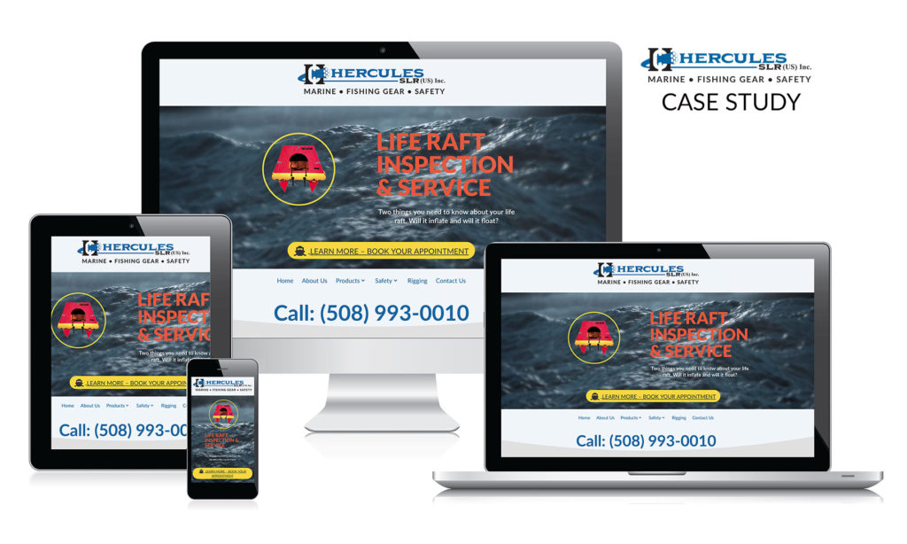 Hercules Marine Supply Case Study - Slocum Design Studio